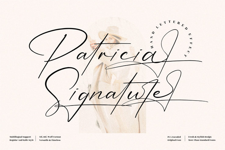 Patricia Signature - Letterena Studios