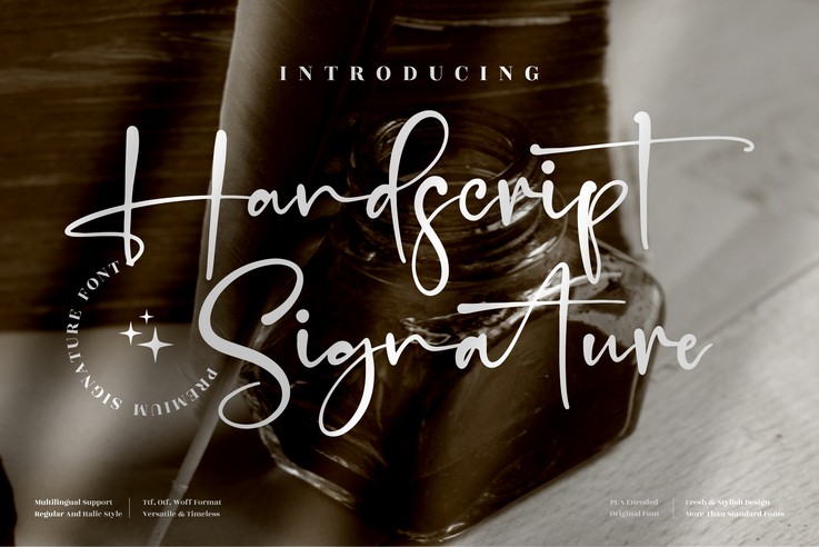 Handscript Signature - Letterena Studios
