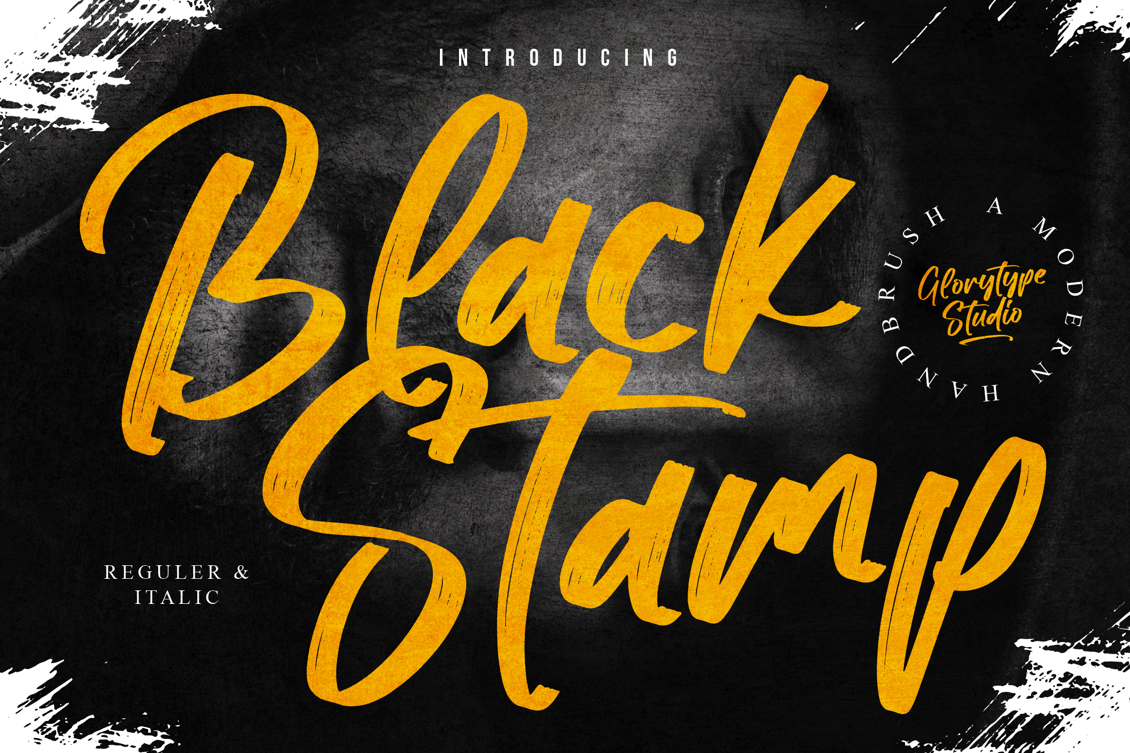Black Stamp - Letterena Studios
