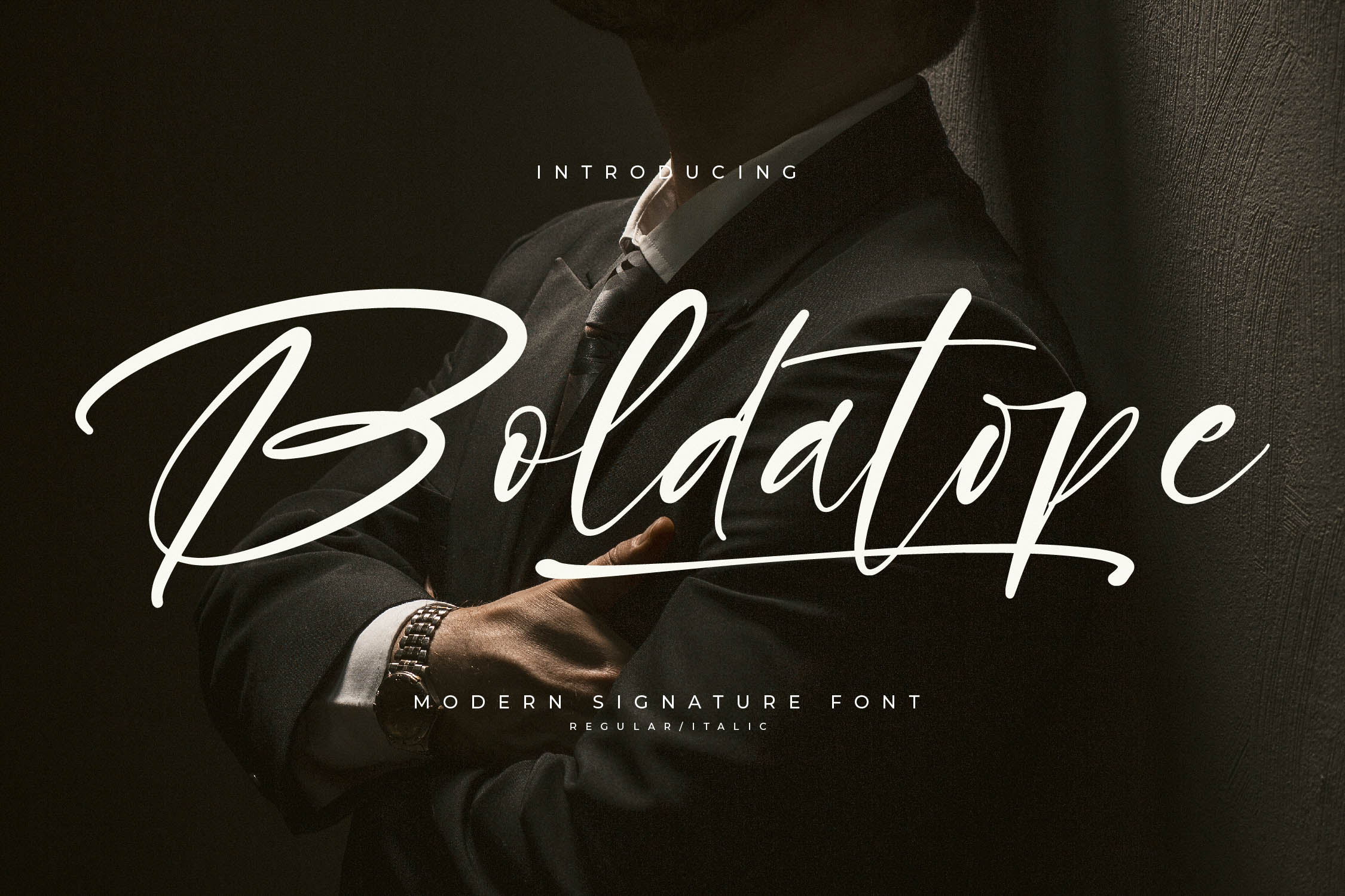 Boldatope - Modern Signature Font - Letterena Studios